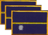 Nauru Flag Patch Sale-Discount Embroidered Iron or Sew on Cheap Wholesale Flag Patch