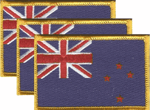 New Zealand Flag Patch Sale-Discount Embroidered Iron or Sew on Cheap ...