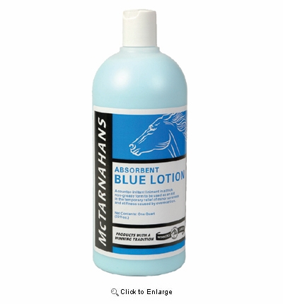 Blue Lotion Liniment for horses.|All Veterinary Supply