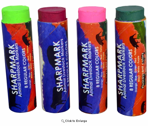 Animal Livestock Markers 12pk. | All Veterinary Supply