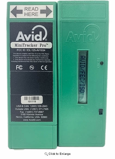 Avid MiniTracker Pro Reader. | All Veterinary Supply