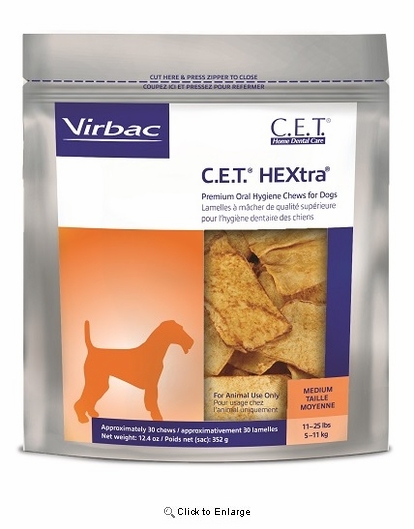 CET Hextra Chews for Medium dogs.|All Veterinary Supply