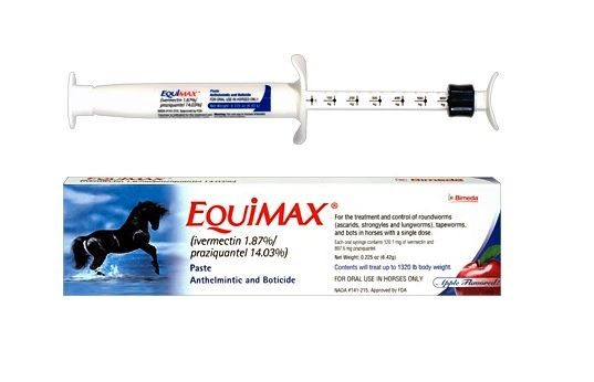 Equimax Horse Wormer Paste 6.42g | 899855500175