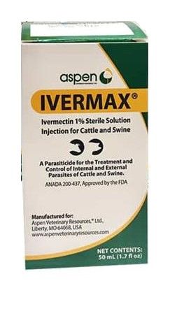 Ivermax Ivermectin Injection 50ml for Cattle & Swine. | All Veterinary ...