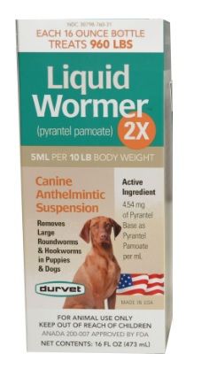 Liquid Wormer 2x 16oz for Dogs. | All Veterinary Supply