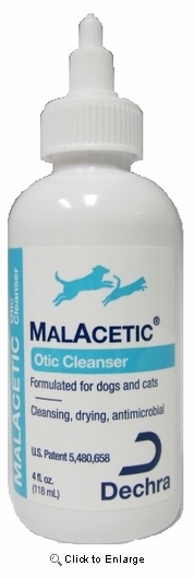 Malacetic Otic Cleanser. | All Veterinary Supply