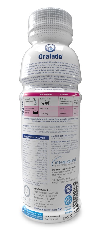 Oralade RF Support for Cats. | All Veterinary Supply