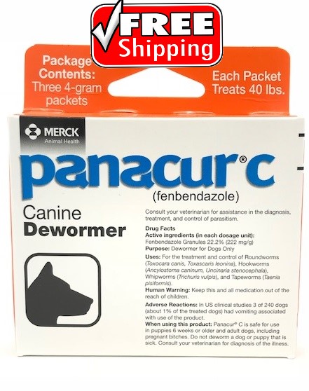 Panacur C Powder for Dogs. | All Veterinary Supply