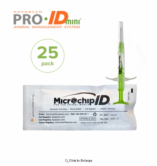 Pro ID Mini Chip 25pk.
