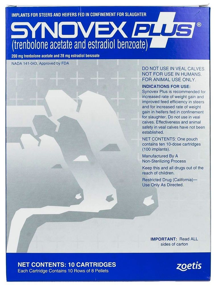 Synovex Plus for Cattle. | All Veterinary Supply