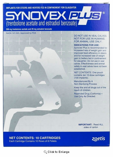 Synovex Plus for Cattle. | All Veterinary Supply