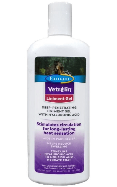 Vetrolin Liniment Gel 12oz. | All Veterinary Supply