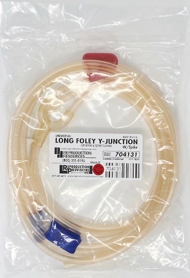 Long Y-Junction Foley Tubing. | All Veterinary Supply
