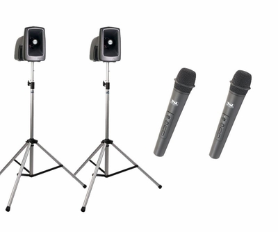 Anchor Audio Legacy MEGAVOX DELUXE AIR Package with TWO Wireless mics ...