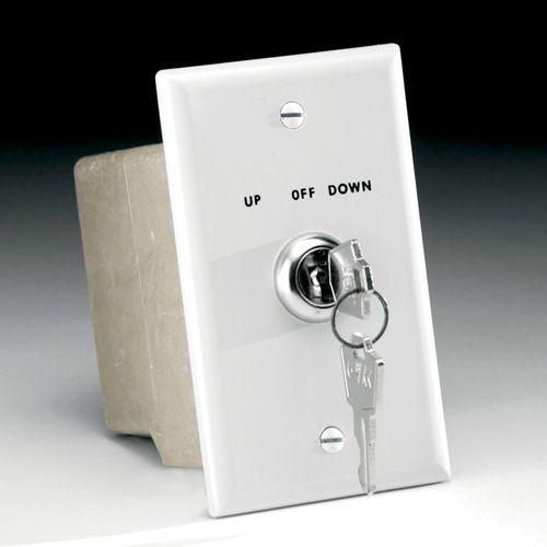 Da-Lite Key Operated, 110 Volt Switch - 74490