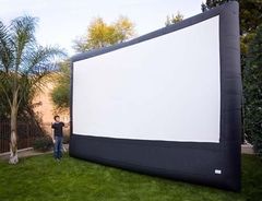 Inflatable Portable Projection Screens