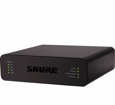 Shure 2 CH IN/2 CH OUT - DANTE, 1/3 RU, BLOCK - ANI22-BLOCK