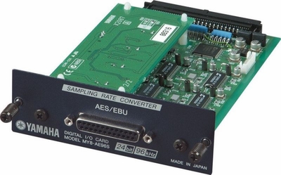 Yamaha 8-Channel 96kHz AES/EBU I/O card with sample rate conversion ...
