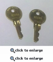 Tornado Cabinet Key #90094- KEYS ARE NON-REFUNDABLE