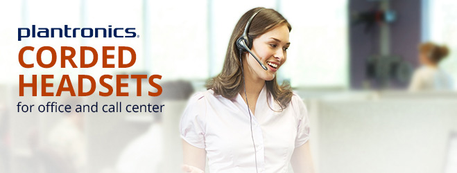 Plantronics Corded Headset For Office and Call Centers