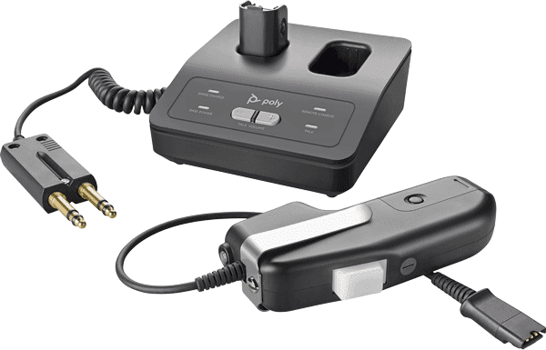 Poly CA22CD-SC Wireless Push-To-Talk Base and Remote