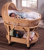 Deluxe Wicker Bassinet (MF)
