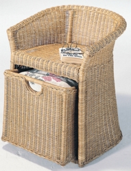 Wicker Hamper Chair