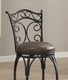 American Heritage Solana Counter Height Stool in Graphite - 111128 ...