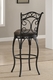 American Heritage Solana Counter Height Stool in Graphite - 111128 ...