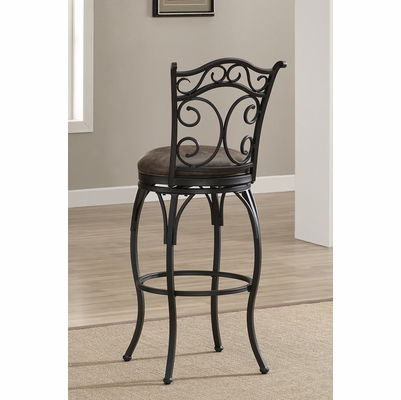 American Heritage Solana Counter Height Stool in Graphite - 111128 ...