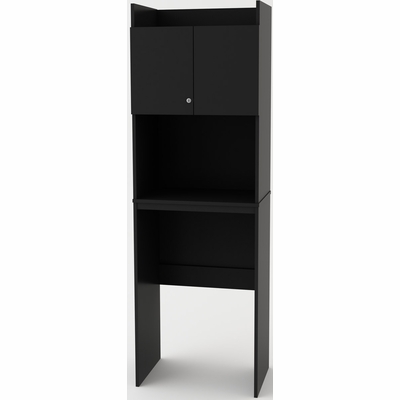 Ameriwood Black Stipple Refrigerator Storage - 7390056PCOM - Ameriwood Industries