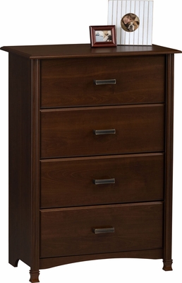 Ameriwood Resort Cherry 4 Drawer Dresser - 5446207Y - Ameriwood Industries