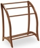 Antique Walnut Blanket Rack Stand - 94036 - Winsome Wood Trading
