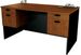 Bestar Hampton Corner Desk with Keyboard Shelf in Tuscany Brown & Black ...