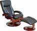 Mac Motion Swivel Recliner with Ottoman - Sand Leather - 58LO324103 ...