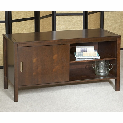 Broyhill Inspirations Mission Nuevo TV Stand in Mahogany - 305-136 ...