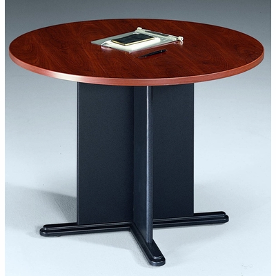Bush Conference Tables - Round Conference Table TB90442 - TB90442A ...