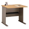 Bush Series A: Light Oak 36" Desk - WC64336 - Bush Office Furniture