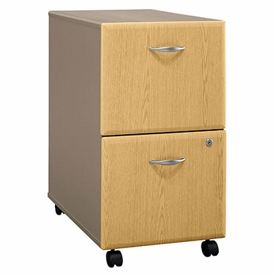 Bush Series A: Light Oak Two Drawer File Cabinet - WC64352 - Bush ...