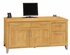 Bush Somerset Computer Credenza in Maple Cross - Bush Office Furniture