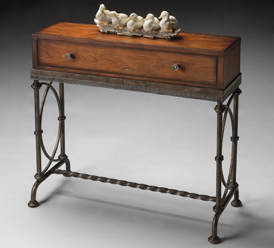 Butler Console Table Old World Cherry - 4013102 - 4013102 - Butler ...
