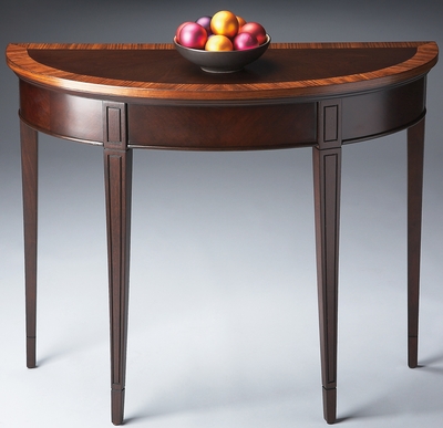 Butler Demilune Console Table Cherry Nouveau - 1533211 - 1533211 ...