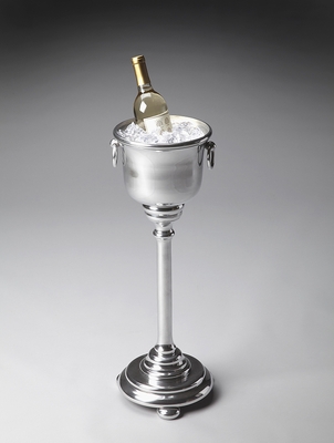 Butler Nickel Plated Elegant Touch Champagne Bucket - 4080220 - Butler ...