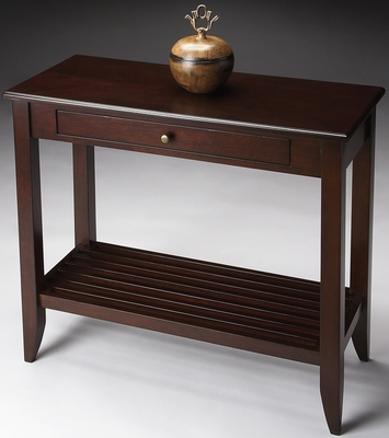 Butler Specialty Console Table Merlot Finish - 3039022 - Butler ...