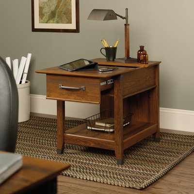 Carson Forge Smartcenter Side Table Washington Cherry - 413350 - Sauder ...