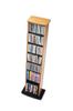 CD Storage Tower - Holds CD / DVD / VHS - Oak - Prepac Furniture