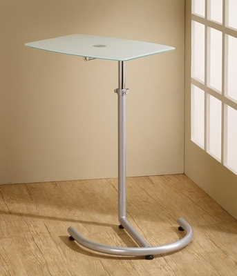 Coaster Frosted Glass Laptop Stand - 800200 - Coaster Furniture