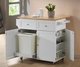 Coaster Kitchen Cart with Trash Compartment - 900558 - Coaster Furniture