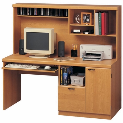 Computer Desk and Hutch - O'Sullivan Office Furniture - 10440 - 10440 ...