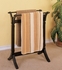 Contemporary Merlot Blanket Rack - Powell - Free Shipping - 383-273 ...